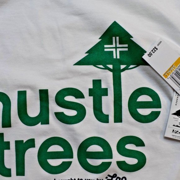 Lrg | Shirts | Lrg Lifted Research Group Hustle Trees Mens White Green Shirt New Small | Poshmark